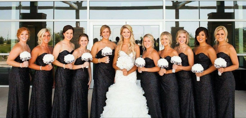 White Rose Bouquets for Bridesmaids, Confirmation, Quinceanera, Prom - Etsy