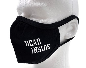 Dead Inside Face - Etsy