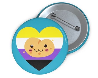LGBT Pride Buttons Pride Flag Buttons - Etsy