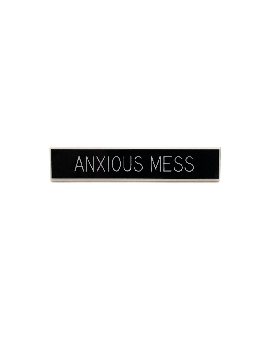 Anxious Mess Pin, Mental Health Awareness Pin, Mental Health Pin ...