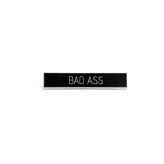Bad Ass Pin boss bitch pin boss babe pin girl power pin | Etsy