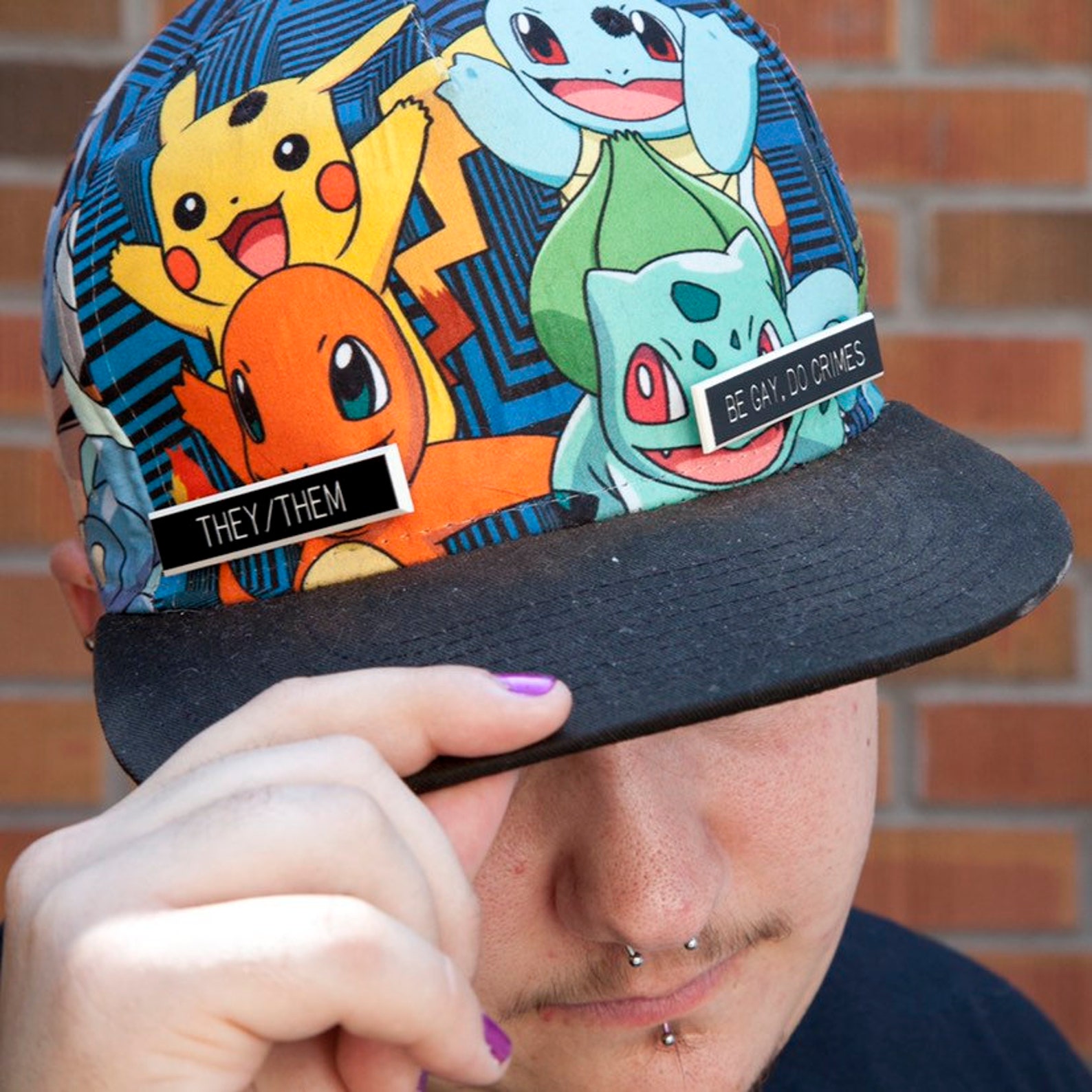 Pronouns Pin They Them Pin He Him Pin She Her Pin Ze Zir Etsy