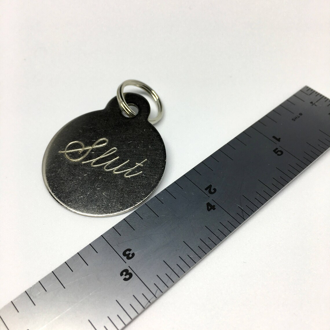 Slut Collar Tag, Submissive Collar Tag, Submissive Day Collar, Custom ...