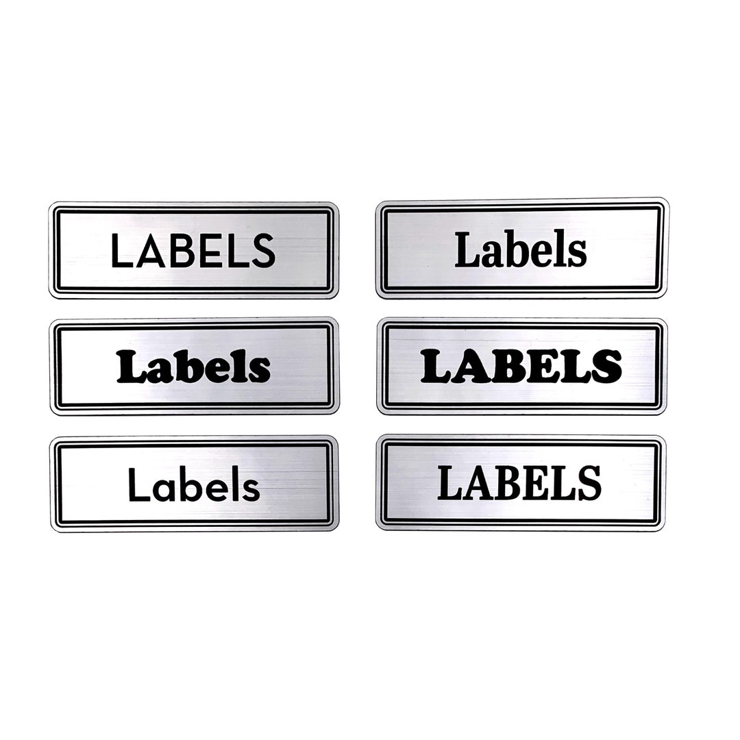 Custom Label Magnet, Magnetic Labels - Etsy
