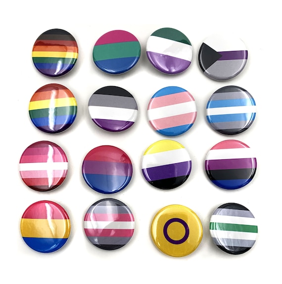 LGBT Pride Buttons Pride Flag Buttons - Etsy Canada