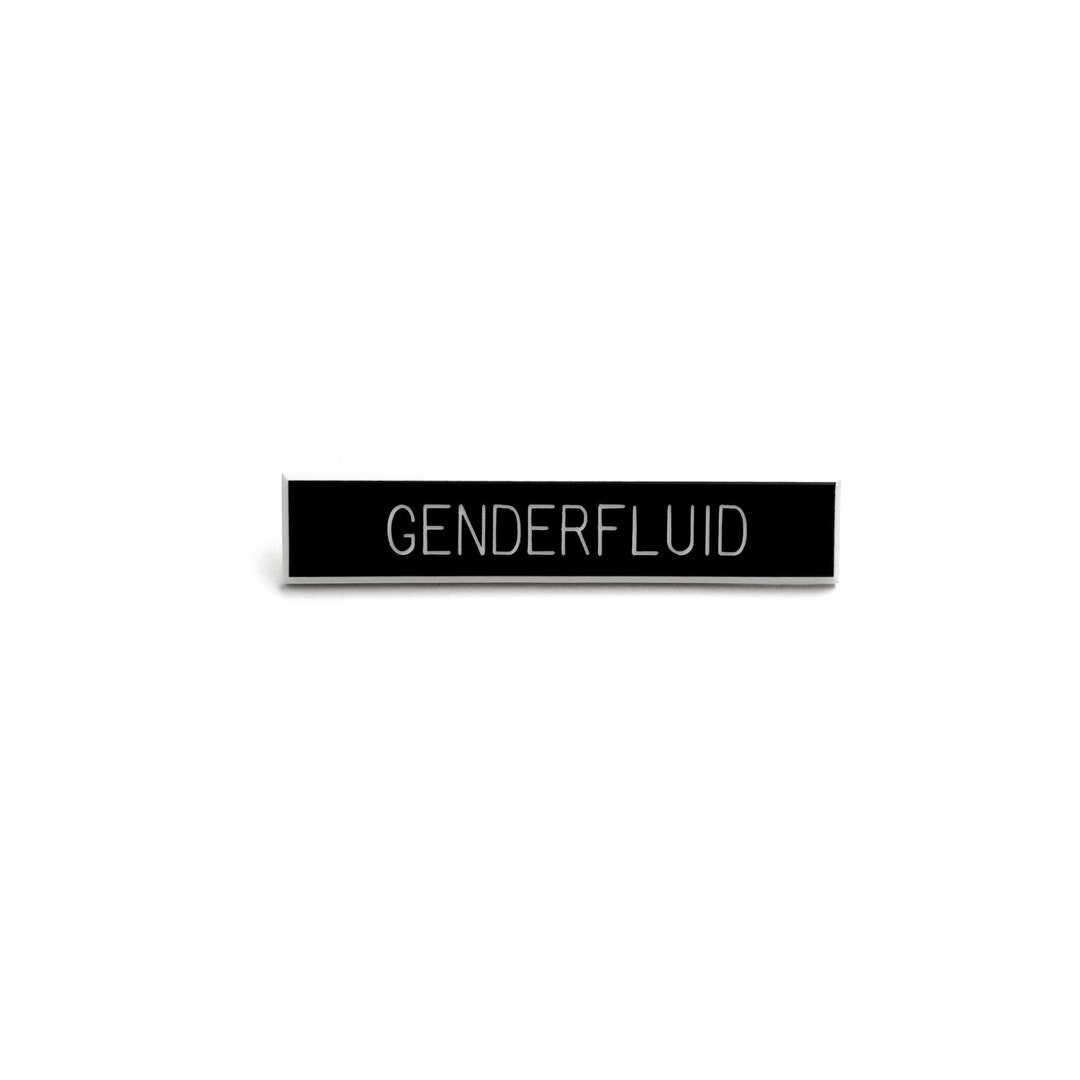 Genderfluid Pin Non-binary Pin Lgbt Pin Genderqueer Pin - Etsy