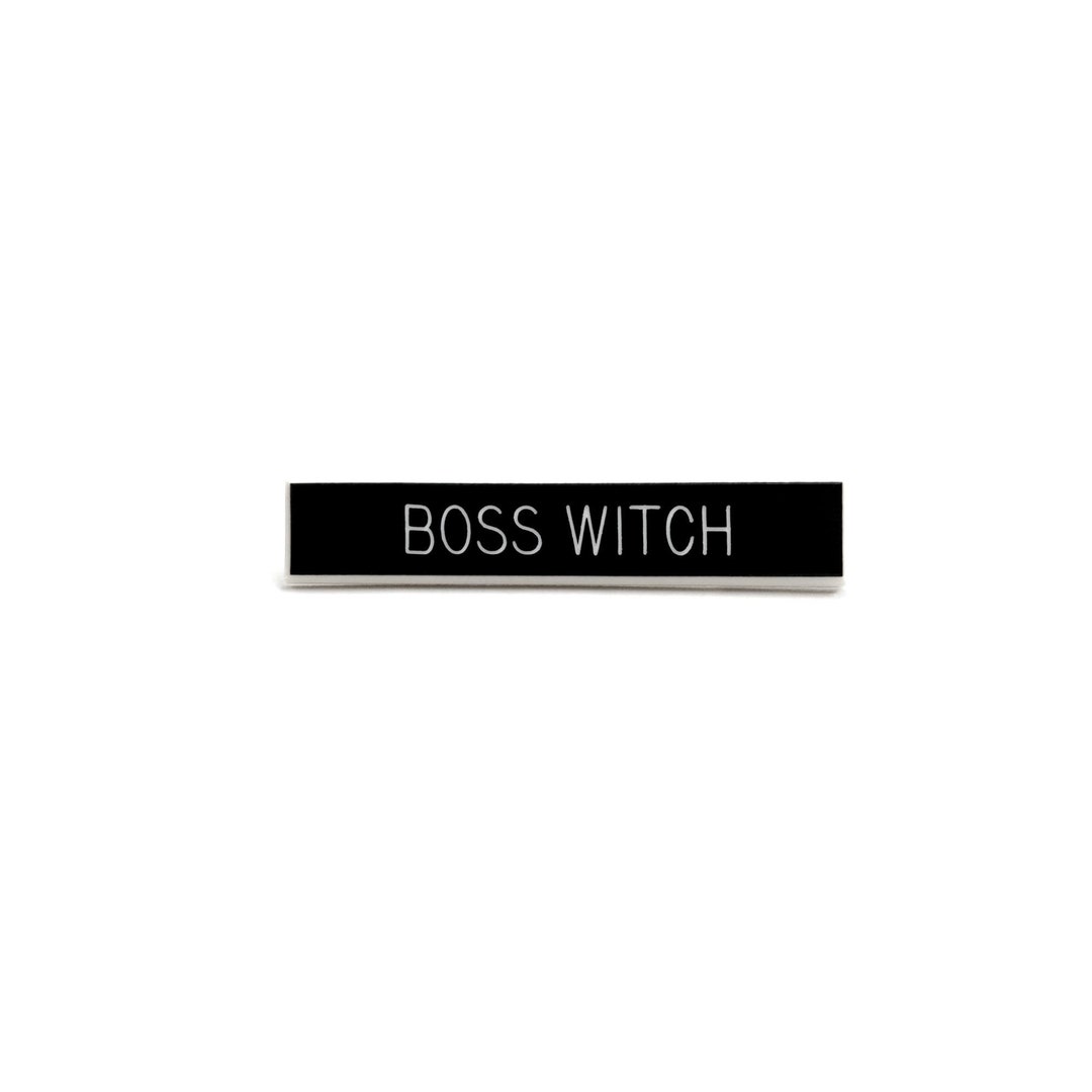 Boss Witch Pin, Boss Bitch Pin, Pagan Pin, Wiccan Pin, Occult Pin ...