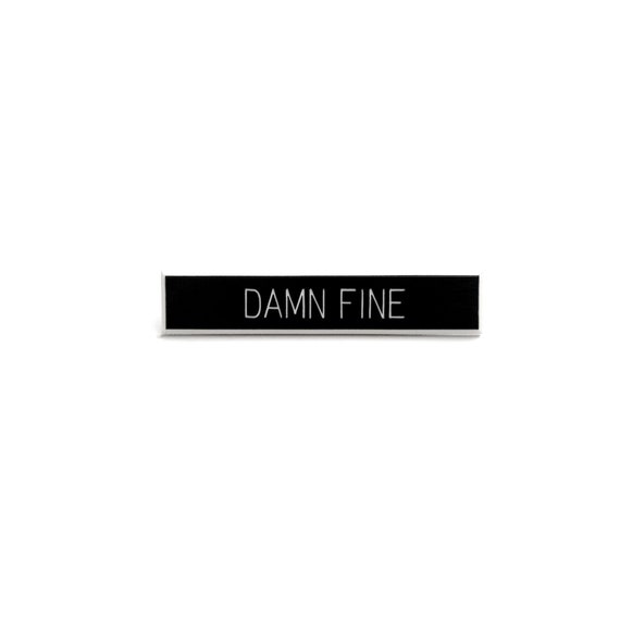 Damn Fine Pin Twin Peaks Pin Damn Fine Coffee Pin Twin | Etsy