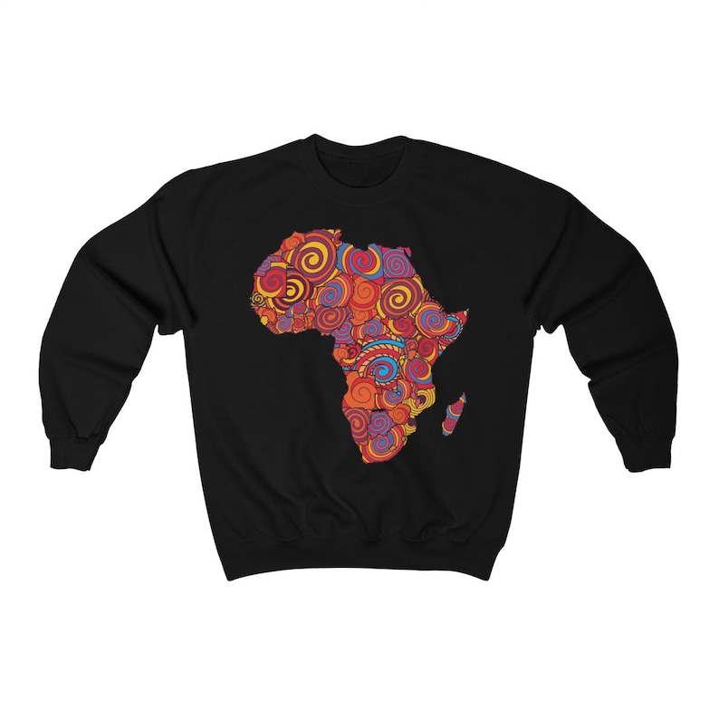 Africa Unisex Heavy Blend Crewneck Sweatshirt - Etsy