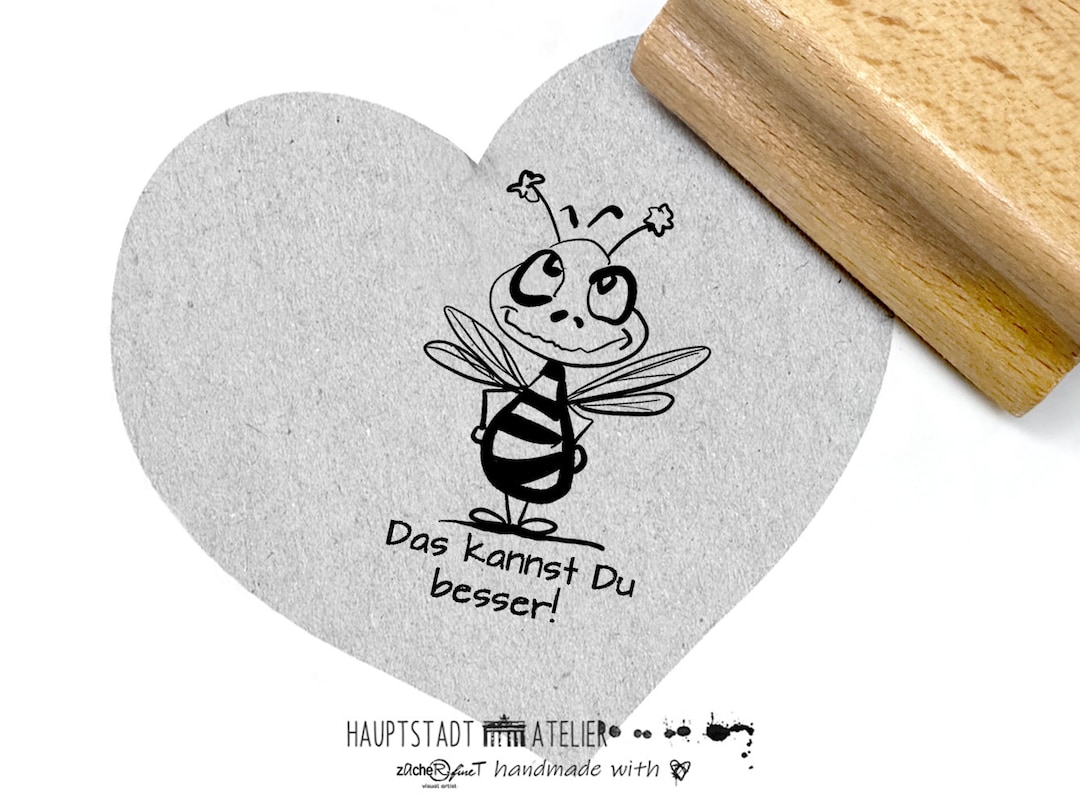 Stempel Lehrerstempel Schulstempel- BIENE Das Kannst Du Besser ...