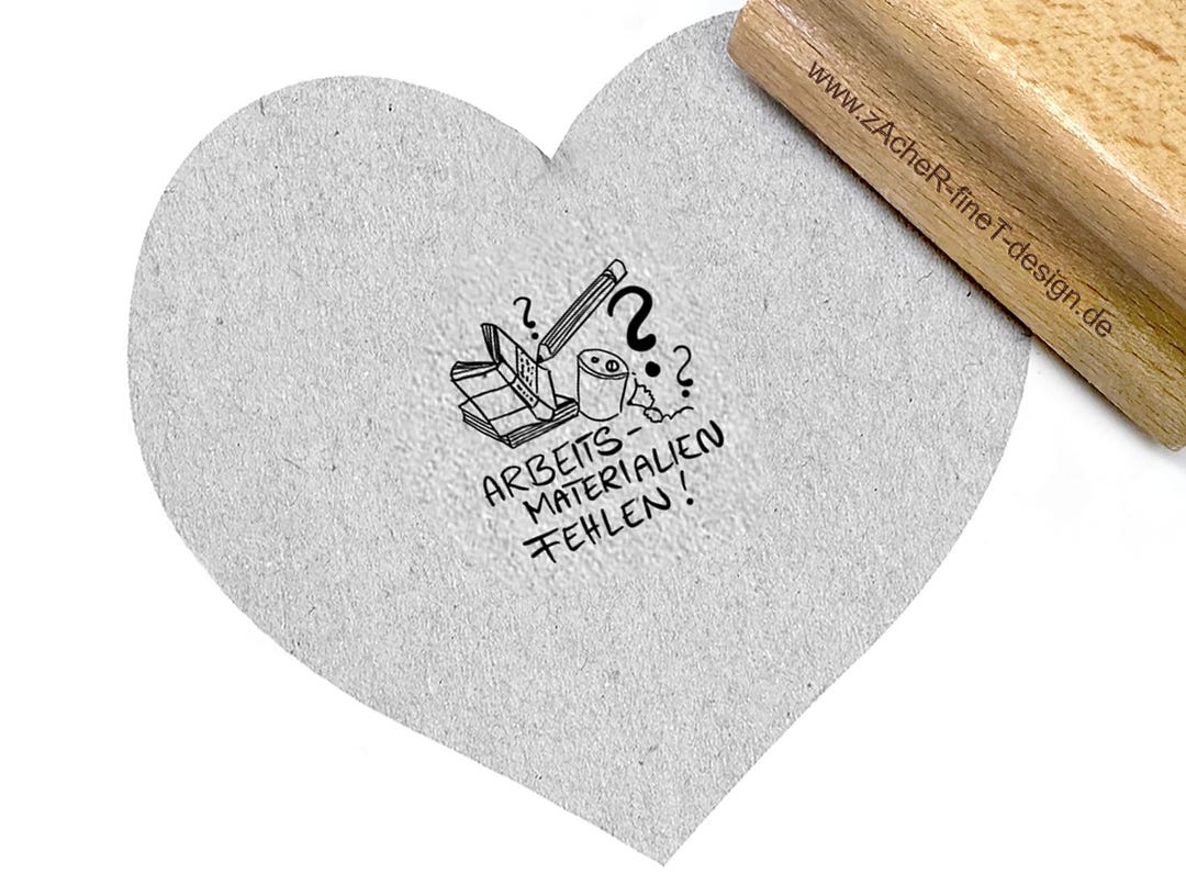 Teacher Stamp - MISSING WORK MATERIALS - School Stamp, Motivational ...