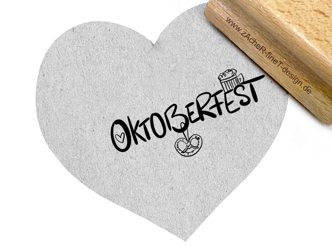 Oktoberfest Stamp - Text Stamp, Handwriting Style, for Cards ...