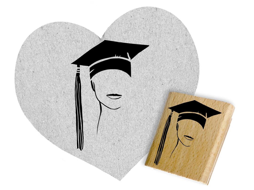 Graduation Stamp - Graduation Motif Stamp for Congratulations and ...
