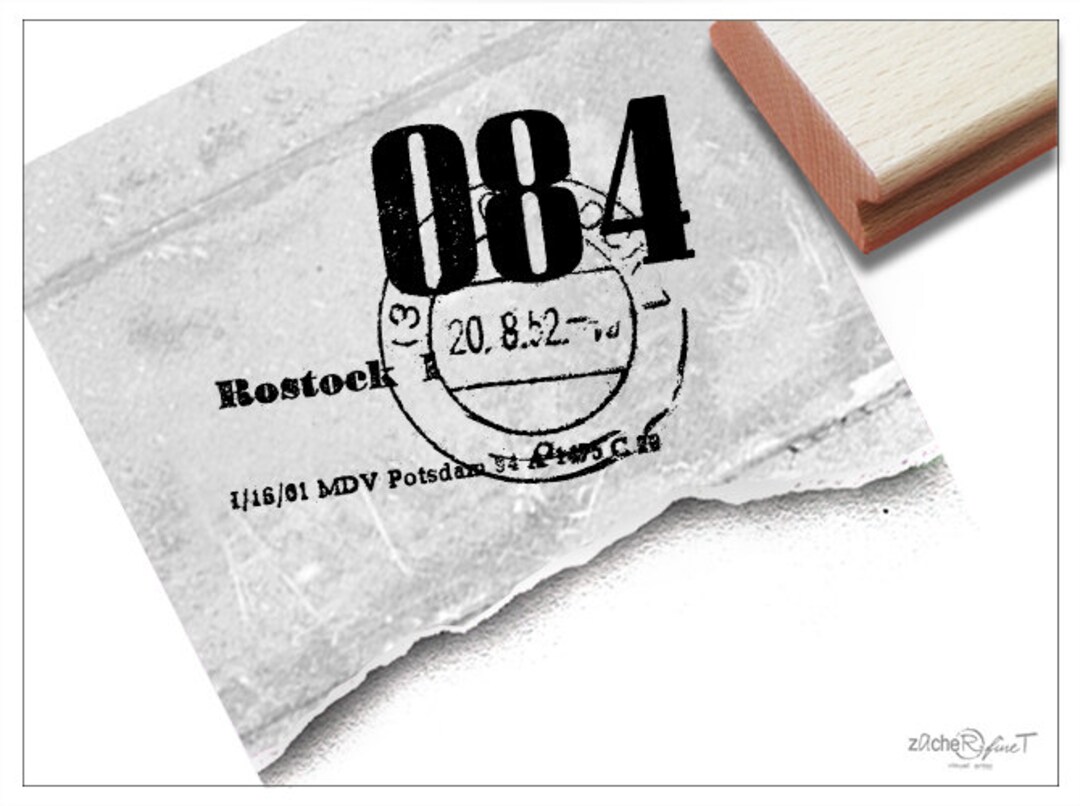 Vintage- Poststempel-Motivstempel - Etsy.de