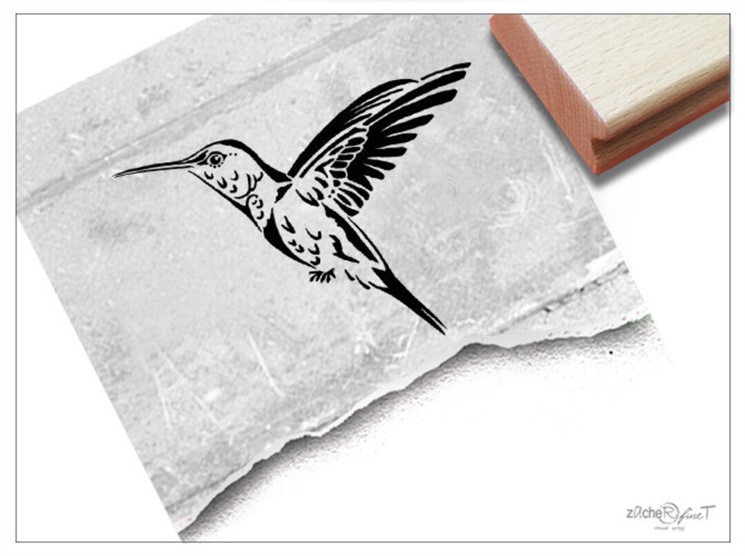 Stamp Animal Stamp Bird Hummingbird - Motif Stamp With Animal, for ...