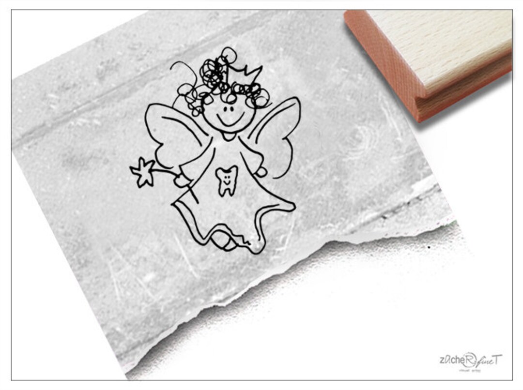 Stempel Kinderstempel Zahnfee Frieda Motivstempel Für Kita ...
