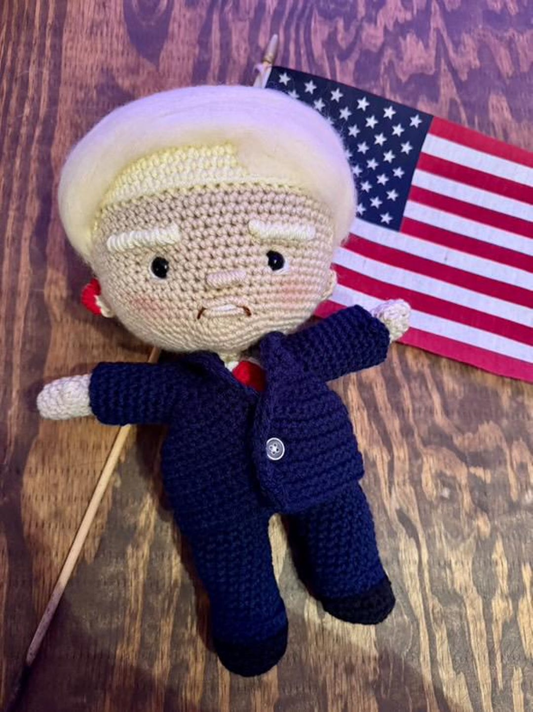 Crochet Trump Doll | Crochet Doll | Trump - Etsy