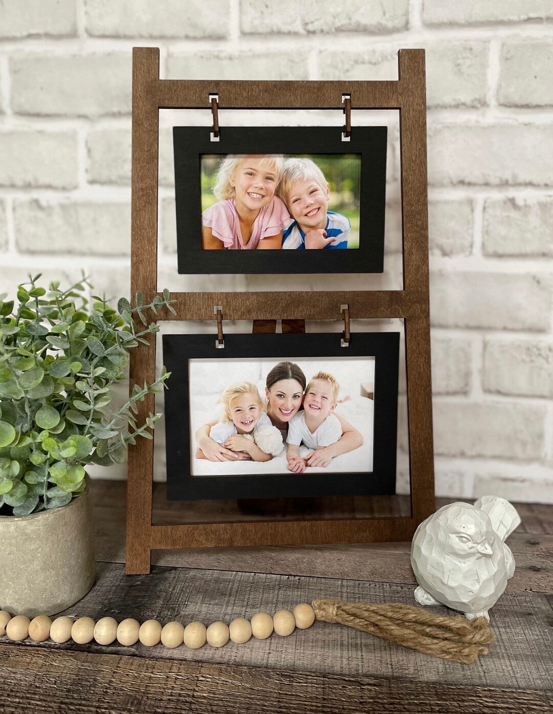 Interchangeable Ladder Picture Frames | Home Decor - Etsy