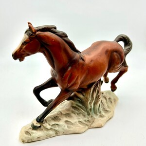 Vintage UCTCI Japanese Ceramic Morgan Horse Figurine - Etsy