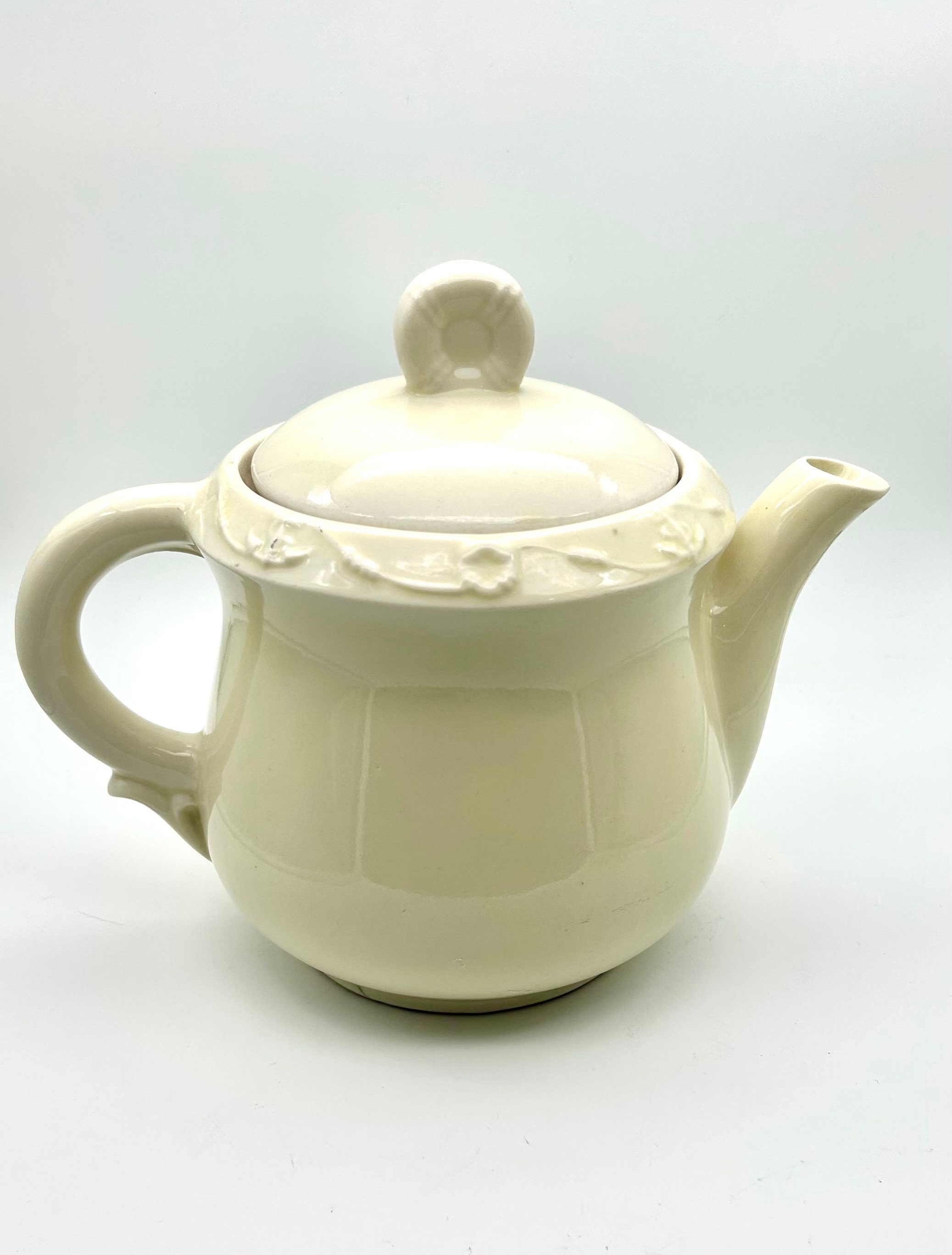 Vintage Porcelier Teapot, Nautical Theme - Etsy