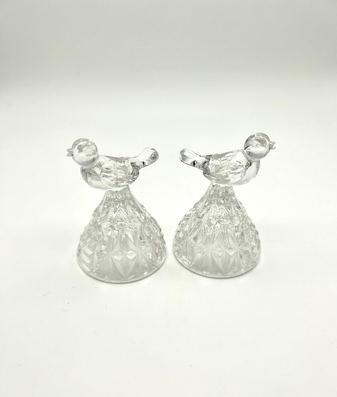 Set of 2 - Vintage Hofbauer Lead Crystal Byrdes Collection ~ Bird ...