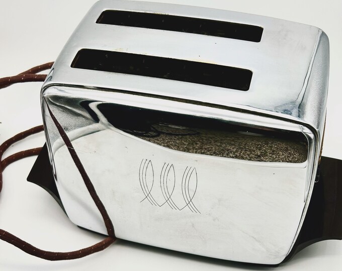 1950's Chrome Toastmaster 2 Slice Toaster - Etsy