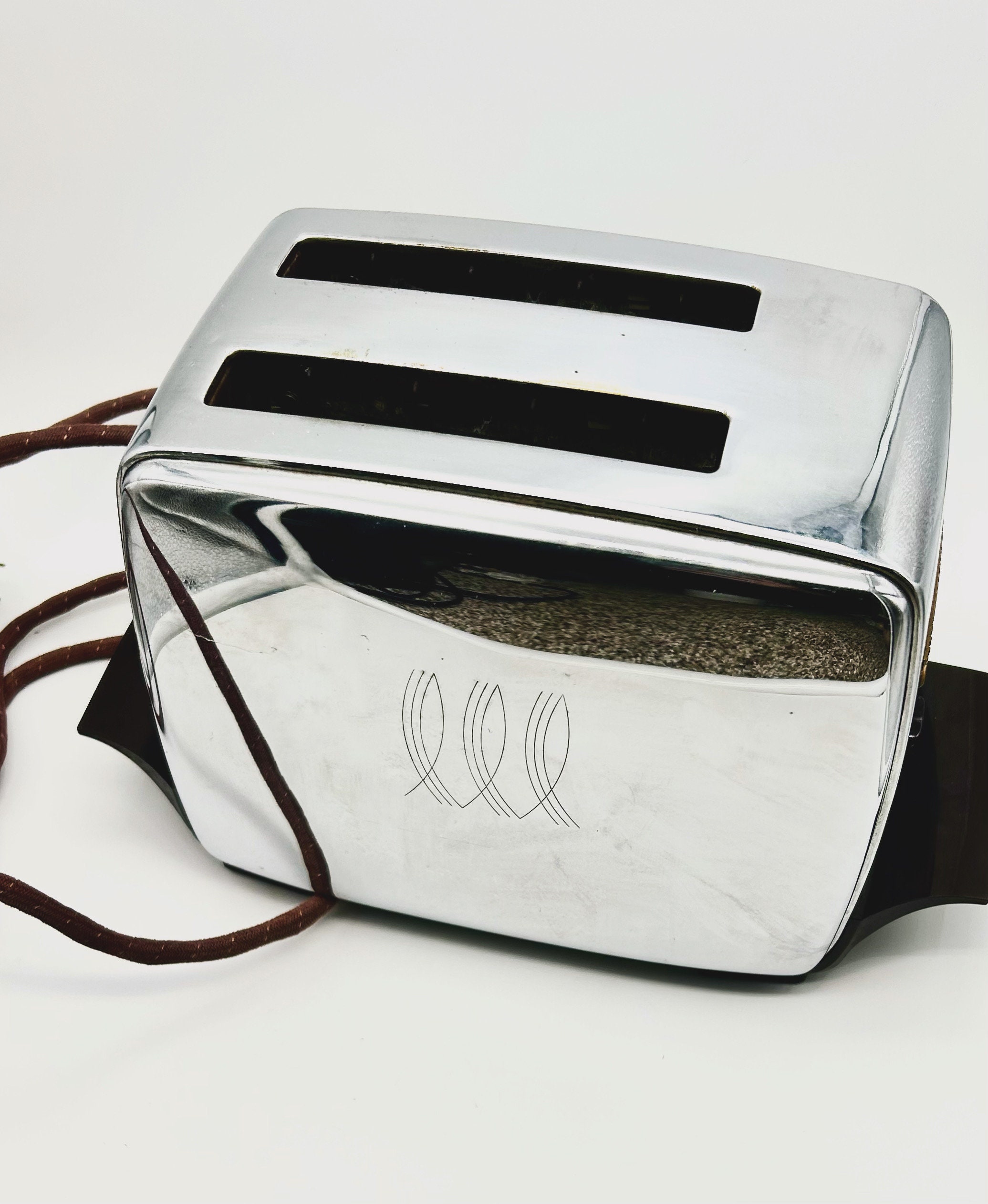1950's Chrome Toastmaster 2 Slice Toaster - Etsy