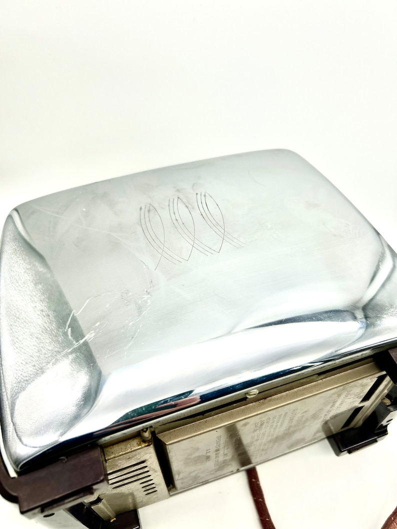1950's Chrome Toastmaster 2 Slice Toaster - Etsy