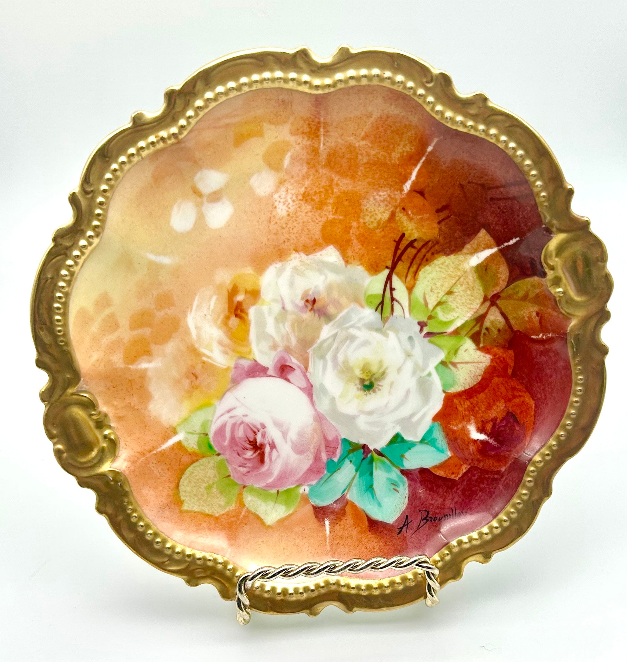 Limoges plates - Etsy 日本 Limoges plates - Etsy 日本