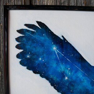 Owl Painting | Owl Constellation | Owl Wall Art | Space Owl | Cosmic ...