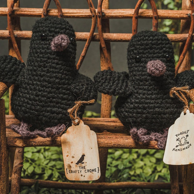 Stuffed Crow - Etsy