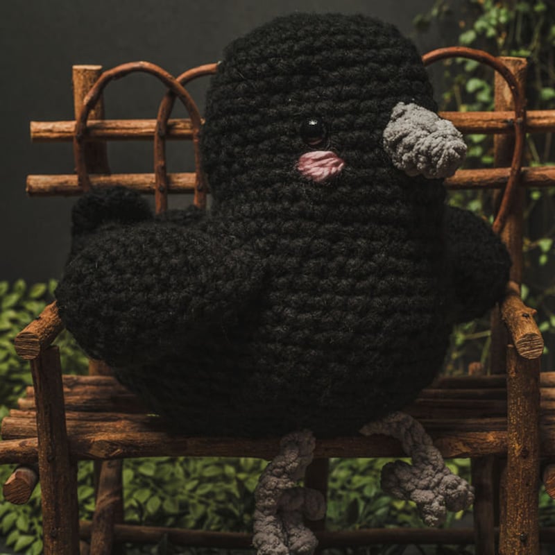 Stuffed Crow - Etsy