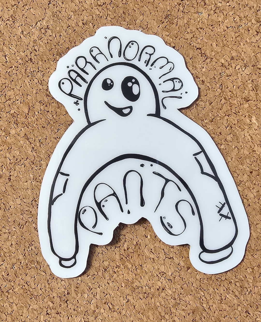 Fresno Nightcrawler Vinyl Sticker Glow in the Dark Unique Alien Cryptid ...