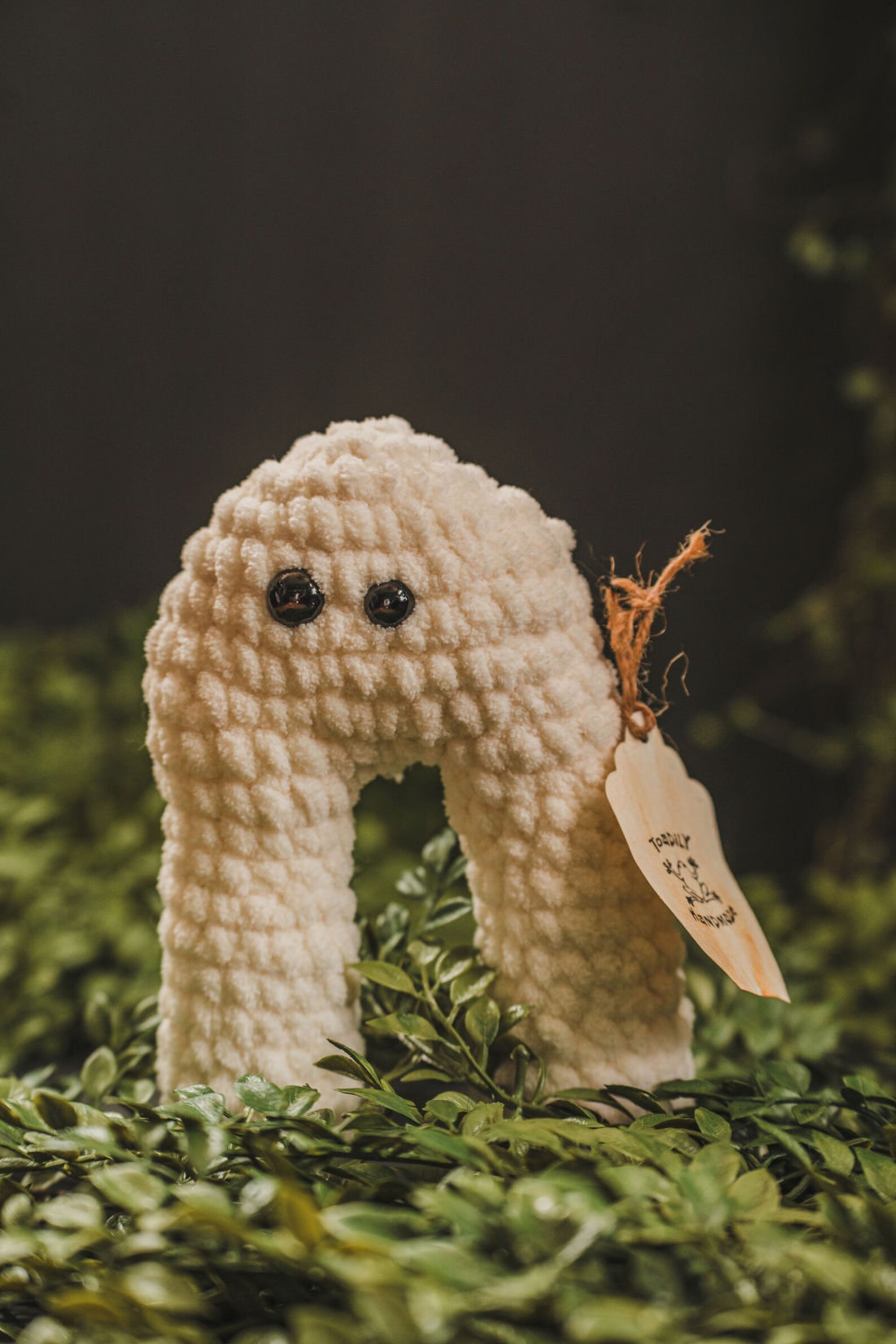 Fresno Nightcrawler: Crochet Plush, Handmade Amigurumi Cryptid, Unique ...