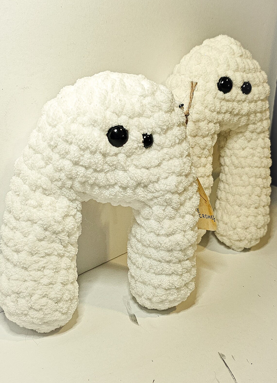 Fresno Nightcrawler: Crochet Plush, Handmade Amigurumi Cryptid, Unique ...