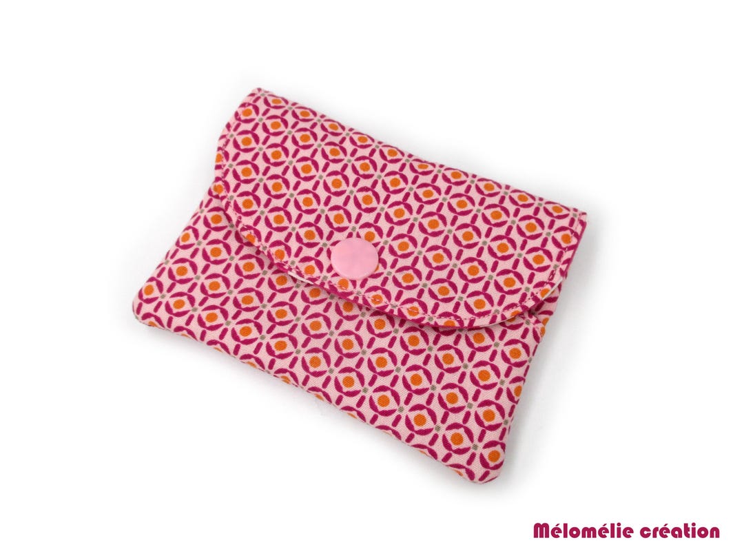 Padded Bank Card Holder, Pink, Bus, Canteen, Loyalty Card, Pouch, Gift ...
