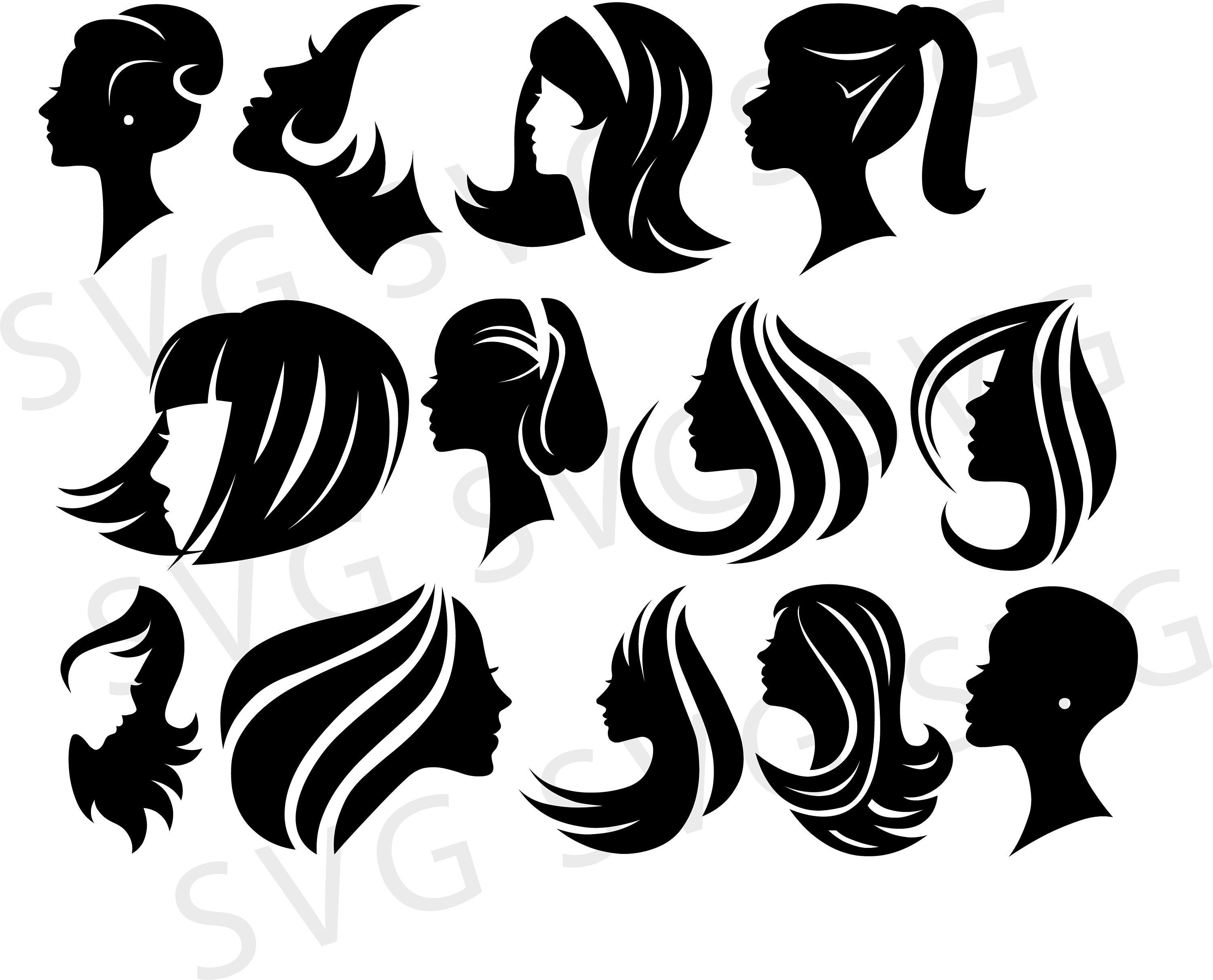 Beauty Hair Salon SVG, PNG, and Ai Digital Download for Cricut or ...