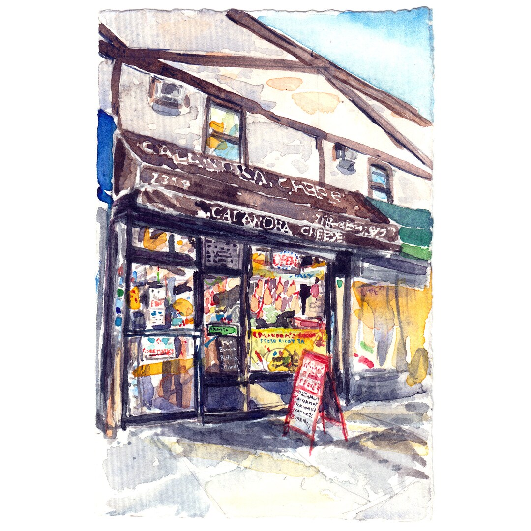 Calandra Cheese (little Italy in the Bronx) - Archival Print of a ...