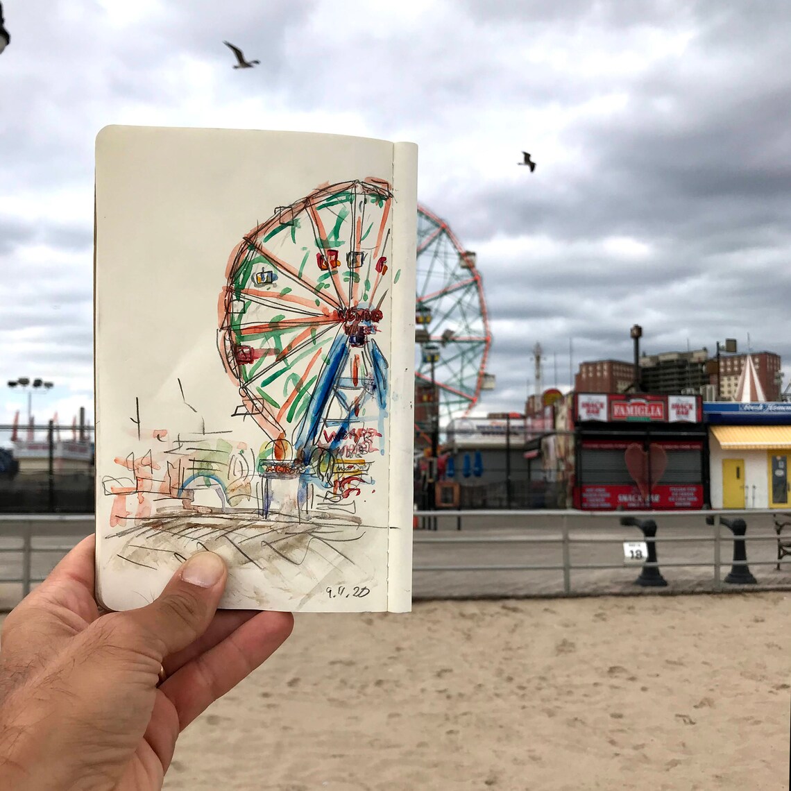 Wonder Wheel (photo Print) - Etsy