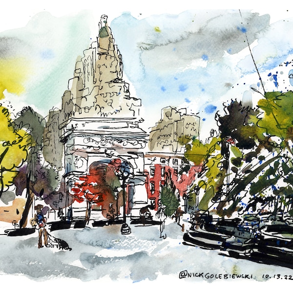 Washington Square - Etsy