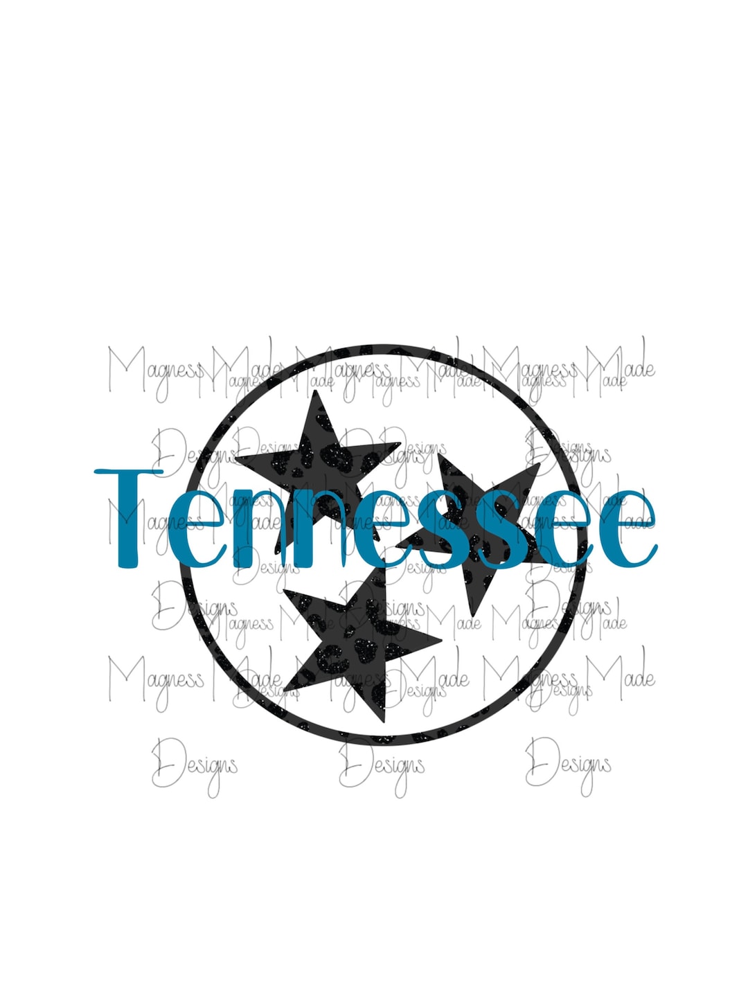 Tennessee Tri Star Png - Etsy
