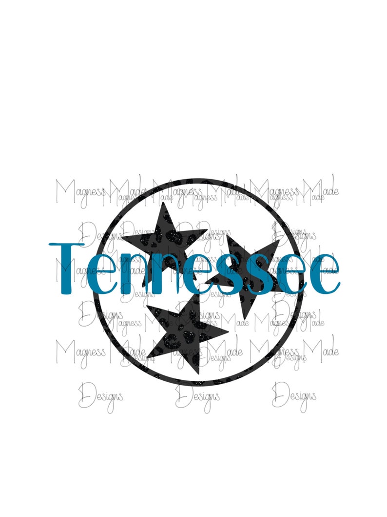 Tennessee Tri Star Png - Etsy