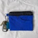 Blue Zipper Pouch, Small Pouch, Zipper Pouch - Etsy
