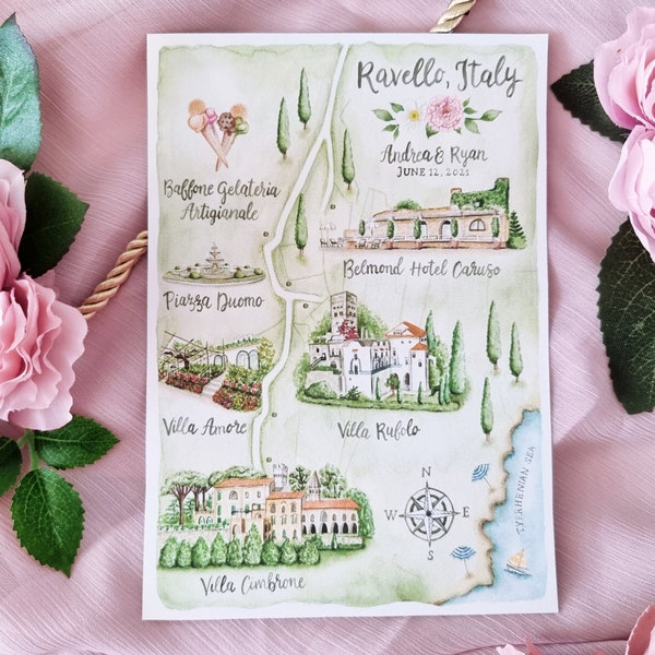 Wedding Map - Etsy UK