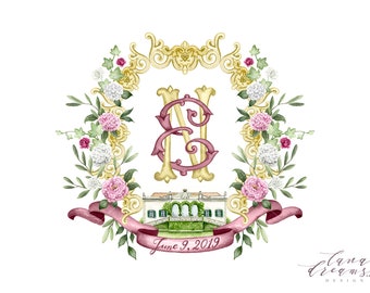 Double H Wedding Monogram Logo Design HH Initials 2 Free Monogram ...