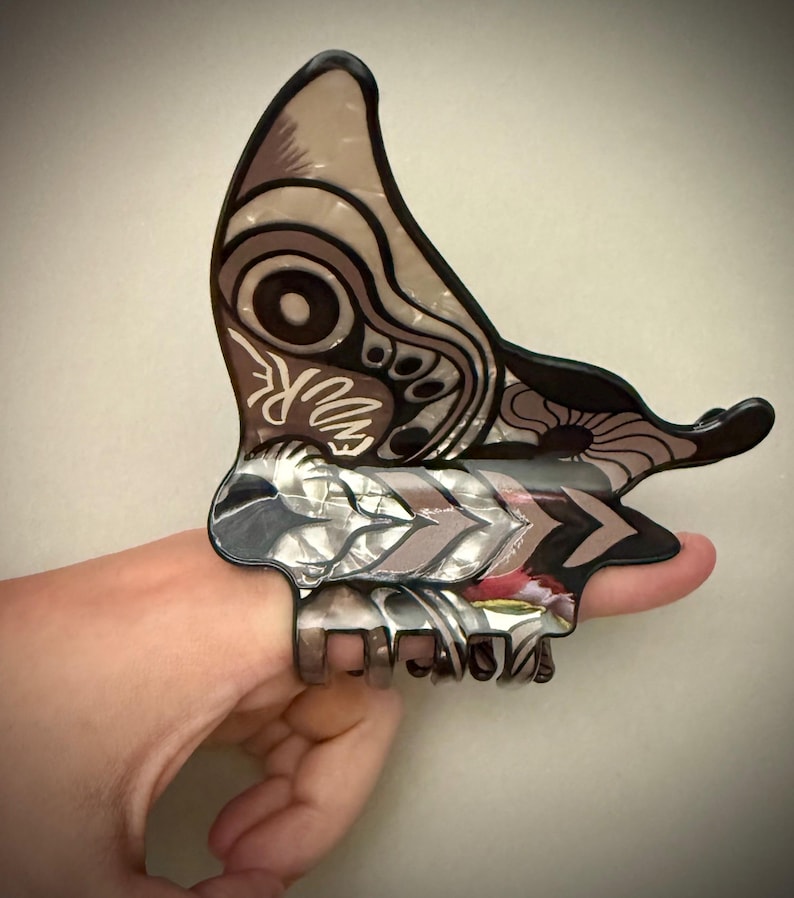 Endure and Survive Ellie’s Moth Claw Clip - Etsy