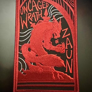 Arcane Vander Warwick Silco + Jinx Embroidered Patches - Etsy