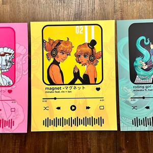 Vocaloid Music Player Prints - Etsy