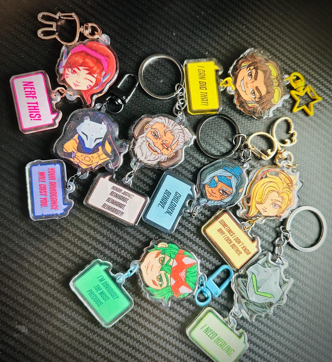 Overwatch 2 Voiceline Charms! - Etsy