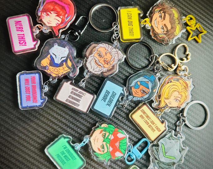 Overwatch 2 Voiceline Charms! - Etsy